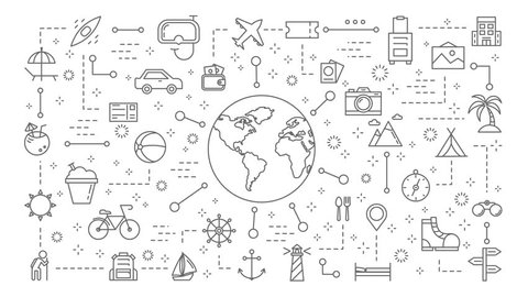 Geography Geology Education Subject Handwriting Doodle Stock Vector ...