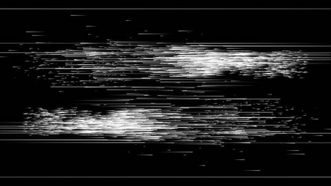 vhs horizontal video glitches background black Stock Footage Video (100 ...