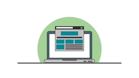 Responsive Web Illustration Vector Design Concept Stock Vector (Royalty ...