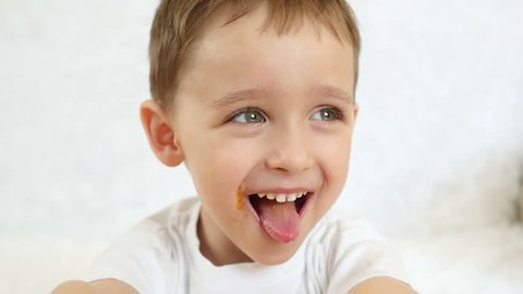 Happy Smiling Toddler Girl Portrait Isolated Stock Photo 1023916333 ...