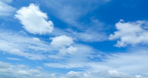 sunny blue sky nature white clouds Stock Footage Video (100% Royalty-free) 1013788910 | Shutterstock