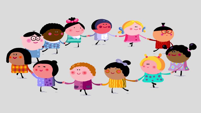 happy children design video animation Stock Footage Video (100% Royalty ...