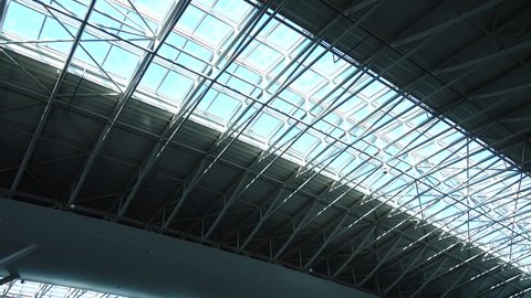Roof Terminal Airport Stock Footage Video (100% Royalty-free ...