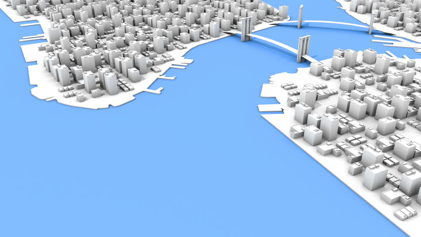 Manhattan map icon Stock Video Footage - 4K and HD Video Clips ...