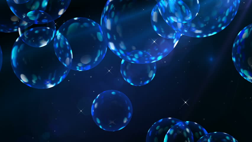 blue balls fall background Stock Footage Video (100% Royalty-free ...