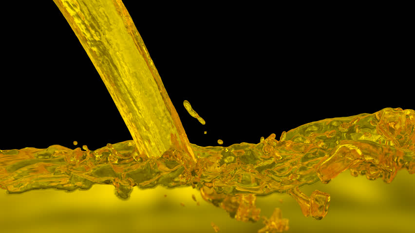 animated realistic diesel fuel pouring one Stock Footage Video (100% ...