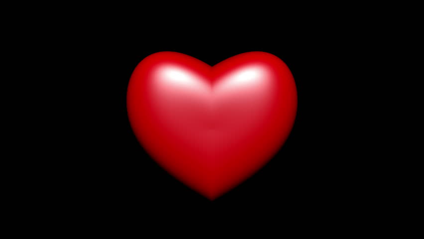 red heart 3d animated emoji hd Stock Footage Video (100% Royalty-free ...