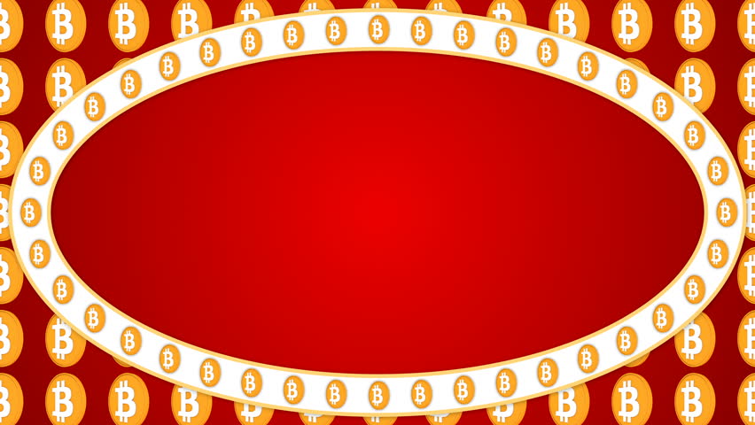 flashing light bulbs red frame border Stock Footage Video (100% Royalty ...