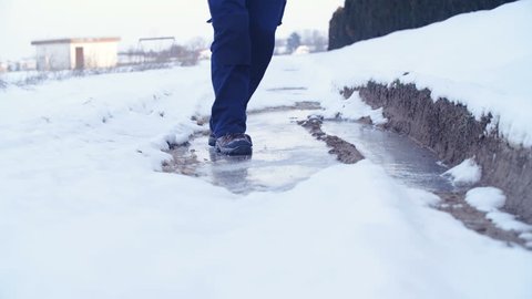 foot feet steeps hiking walking slow Stock Footage Video (100% Royalty ...