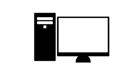 Computer Icon Modern Flat Design Color Stock Vector (Royalty Free ...