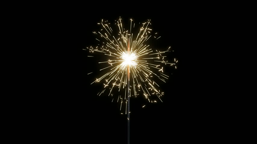 seamless looping animation fireworks sparkler multiple Stock Footage ...