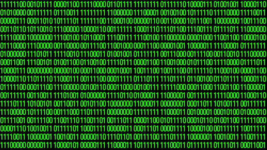 4k Binary Code,of Changing from Stock Footage Video (100% Royalty-free ...