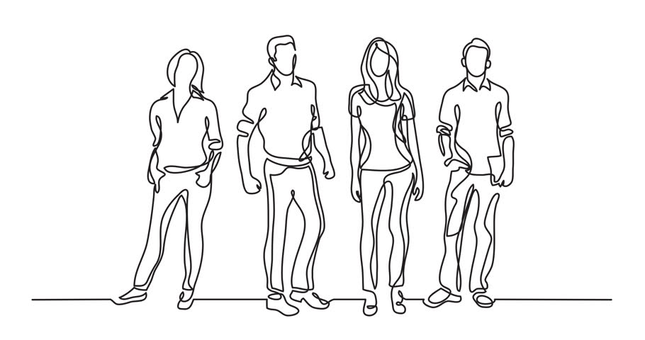 Self Drawing Animation of Continuous Stock Footage Video (100% Royalty ...