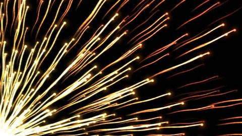 Colorful Corner Shooting Particle Beams Animation Stock Footage Video ...