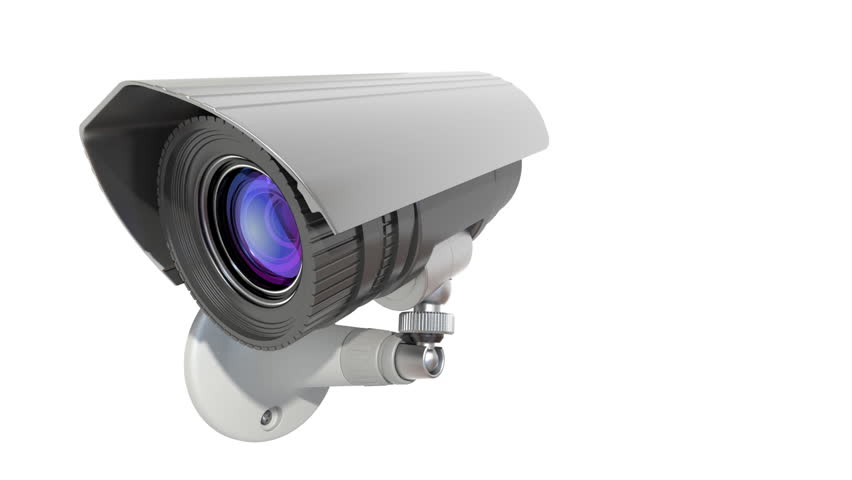 surveillance camera loop-able 3d animation Stock Footage Video (100% ...