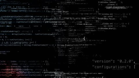 Loopable Animation Scientific Background Digits Graphs Stock Footage ...