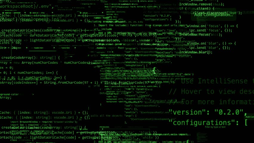 Blocks Abstract Program Code Written Moved Stock Footage Video 100 Royalty Free 1011236153