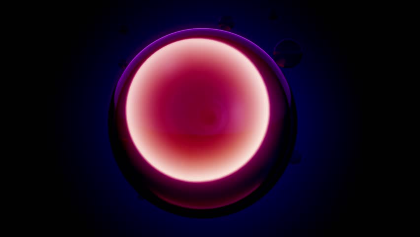 Loop Rotate Cell Division Illustration Stock Footage Video (100% ...