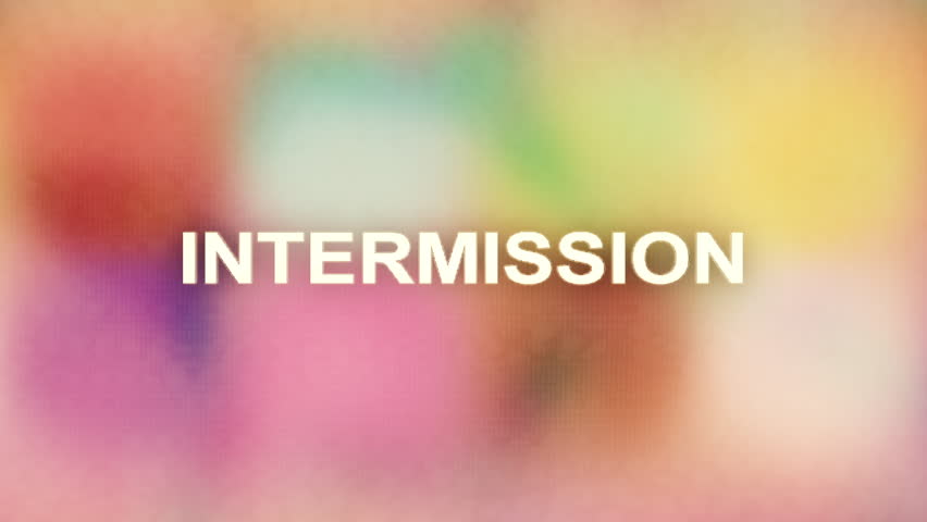 intermission vintage style cinema screen animation Stock Footage Video ...