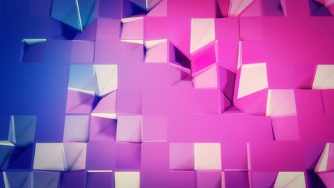 4k Clean Low Poly Animated Background Stock Footage Video (100% Royalty ...