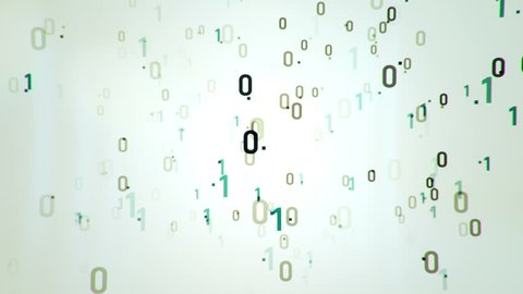 Technologic Background Representation Binary Code Binary Stock Footage Video (100% Royalty-free ...