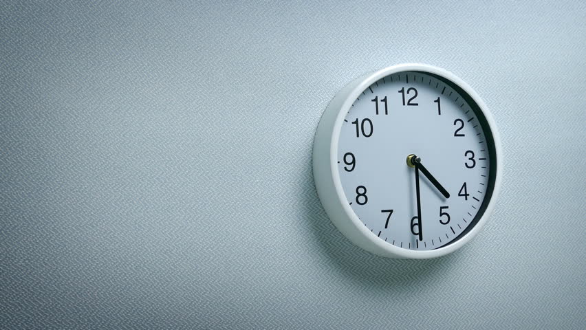 4.30 Clock On Wall Stock Footage Video (100% Royalty-free) 1011548690 ...