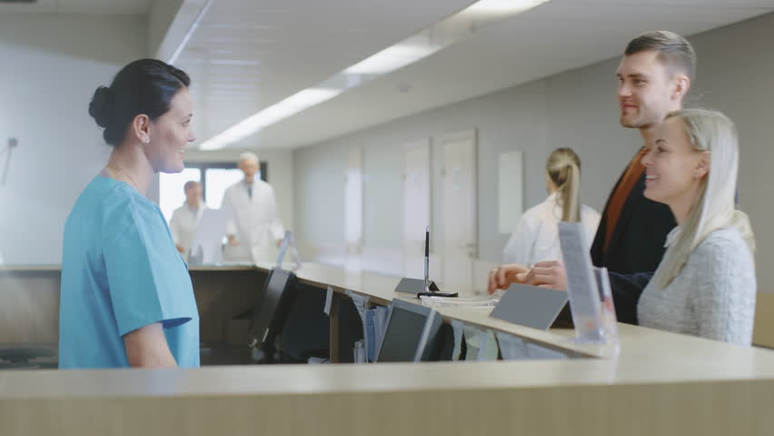 Hopital accueil Stock Video Footage - 4K and HD Video Clips | Shutterstock