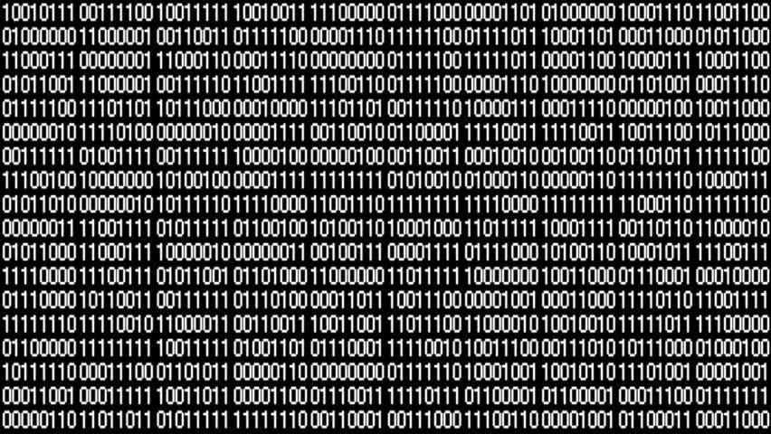 The Matrix Style Binary Code.seamless Stock Footage Video (100% Royalty ...