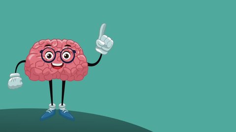 Funny Science Professor Cartoon Character Pointing Stock Vector ...