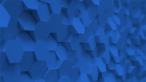 Seamless Loop 3d Blue Cubes Rotating Stock Footage Video (100% Royalty ...