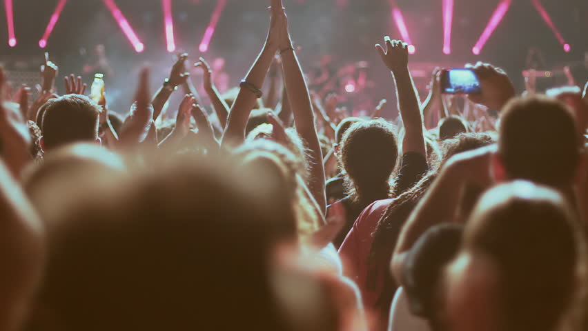 Iconic Night Concert, Front Row : vidéo de stock (100 % libre de droit ...