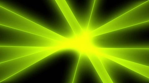 Abstract Green Light Rays Background Animation Stock Footage Video (100 ...