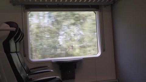 View Moving Train Window Stock Footage Video (100% Royalty-free ...