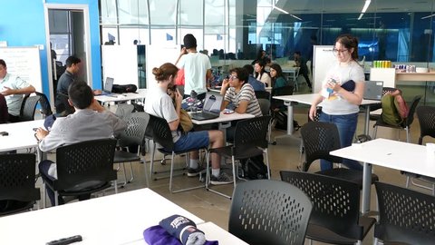 Education School Student Computer Network Technology Stock Photo ...