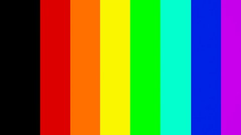 Transition Made Vertical Rainbow Colorful Bars Stock Footage Video (100 ...