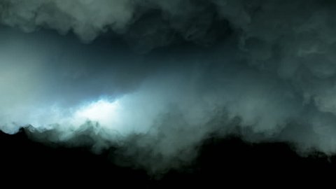 Real Thunder Lightning Storm Clouds 4k Stock Footage Video (100% ...