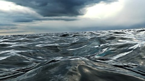 rough sea loop 3d big waves Stock Footage Video (100% Royalty-free ...