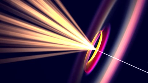 Light Lens Beam Light Focal Length Stock Footage Video (100% Royalty ...