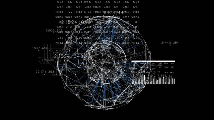 beautiful 3d animation global business network Stock Footage Video (100 ...