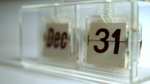 clock changing month january december Stock Footage Video (100% Royalty ...