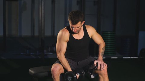 Athlete Standing On His Knee Near Stock Photo (Edit Now) 639903946