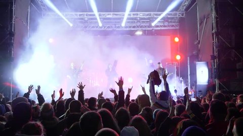 Hands Air Rave Smoke Machine Laser Stock Photo 94782199 | Shutterstock