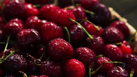 exploding cherry tomatoes water on black Stock Footage Video (100% ...