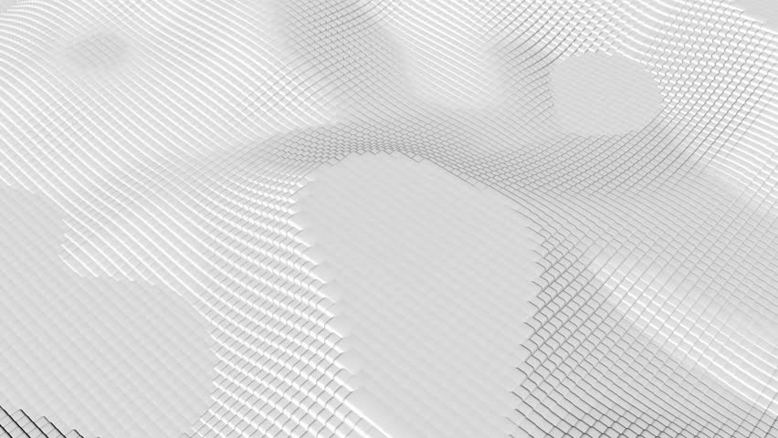 3d Render Abstract Square Geometric Stock Footage Video (100% Royalty ...