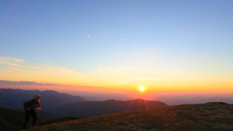Aerial Tracking Mountain Bikers On Crosscountry Stock Footage Video ...