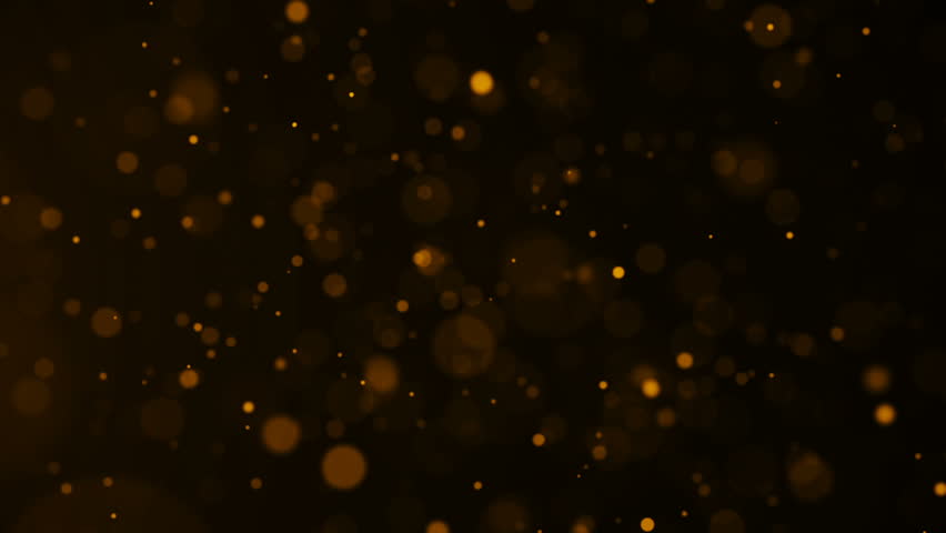 Background Gold Movement Universe Gold Dust Stock Footage Video (100% ...