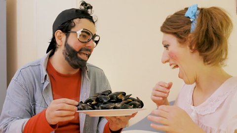 4 Mussel character Stock Video Footage - 4K and HD Video Clips ...