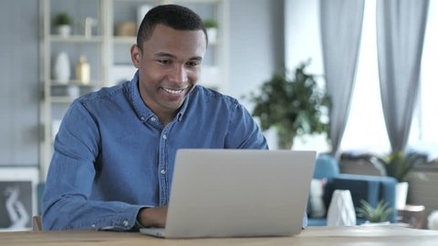Successful Black Guy Project Manager Sitting Stock Photo 2074607311 ...