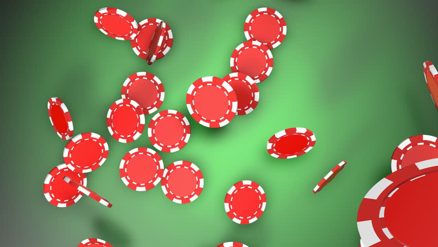 red poker chips falling down on Stock Footage Video (100% Royalty-free ...