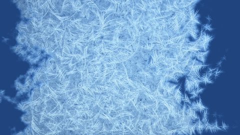 Ice Freezing Animation Screen Left Right Stock Footage Video (100% ...